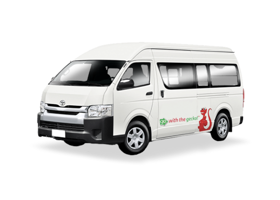 Minibus Vehicle Hire And Rentals | Go With The Gecko