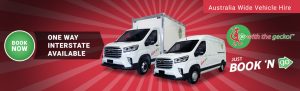 Move Yourself With A Self Move Vehicle Hire | Go With The Gecko